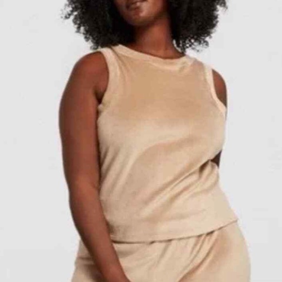 SKIMS | Tops | Skims Velour Sleep Tank | Poshmark